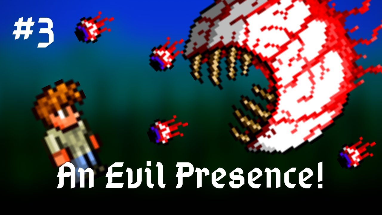 An Evil Presence! - Terraria Druid Series #3 (Mod of Redemption ...