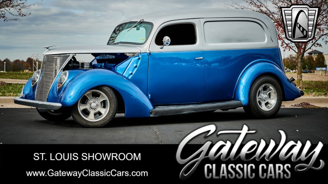 1937 Ford Sedan Delivery Gateway Classic Cars St. Louis #9223 - YouTube