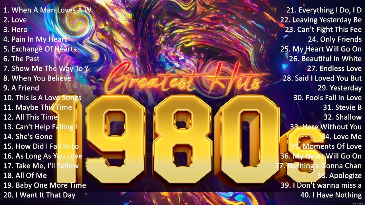 80s 90s Greatest Hits Of All Times ~ Best Songs Of 80s ~ The Best Album ...