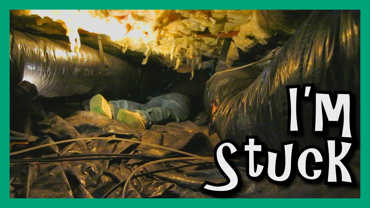 Trapped Under My House! - YouTube
