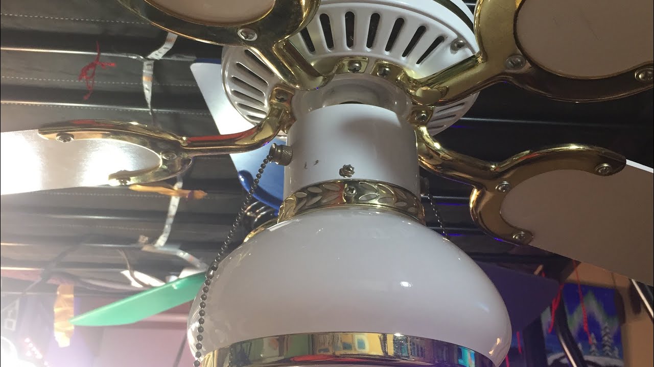 Encon princess ceiling fan/ better mounting - YouTube