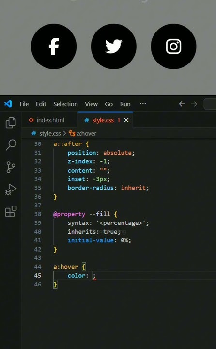 Icon Animation Code In Html Css Codingin17 Shorts Youtube