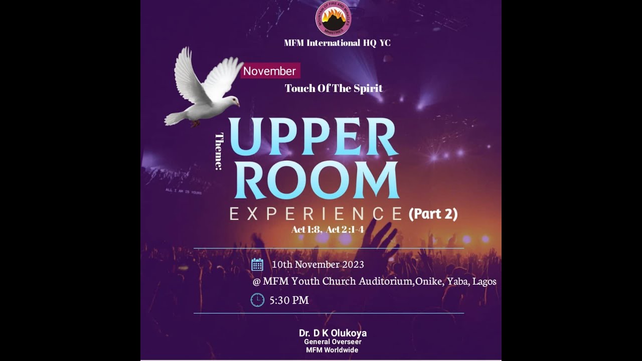 TOUCH OF THE SPIRIT - THE UPPER ROOM EXPERIENCE(2) | NOVEMBER 2023 ...