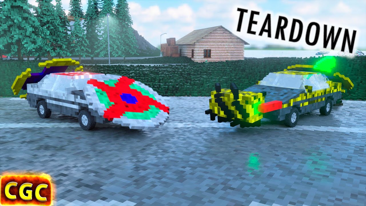 Annihilation cars TearDown - YouTube