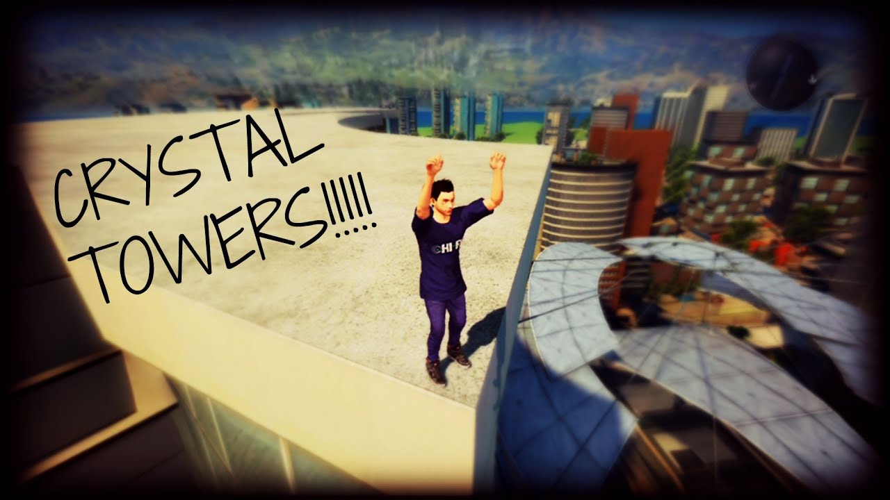 Skate 3: How to get on top of Crystal Towers - YouTube
