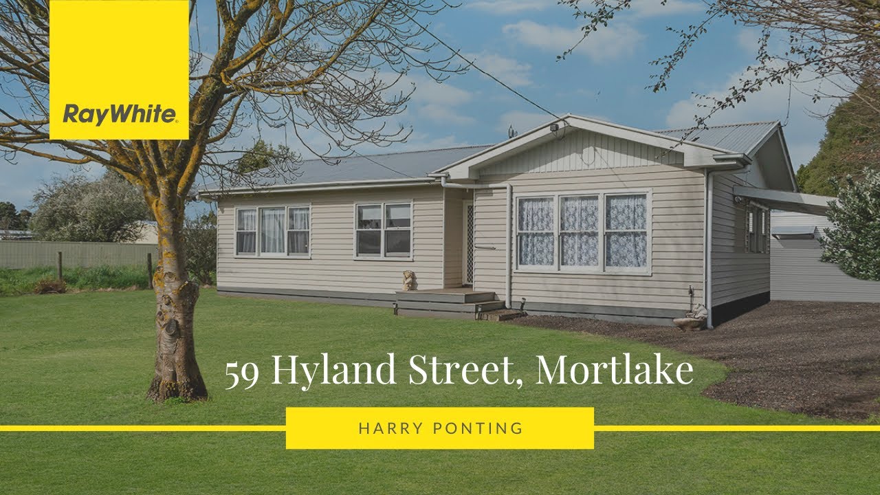 59 Hyland Street, Mortlake | HARRY PONTING - YouTube