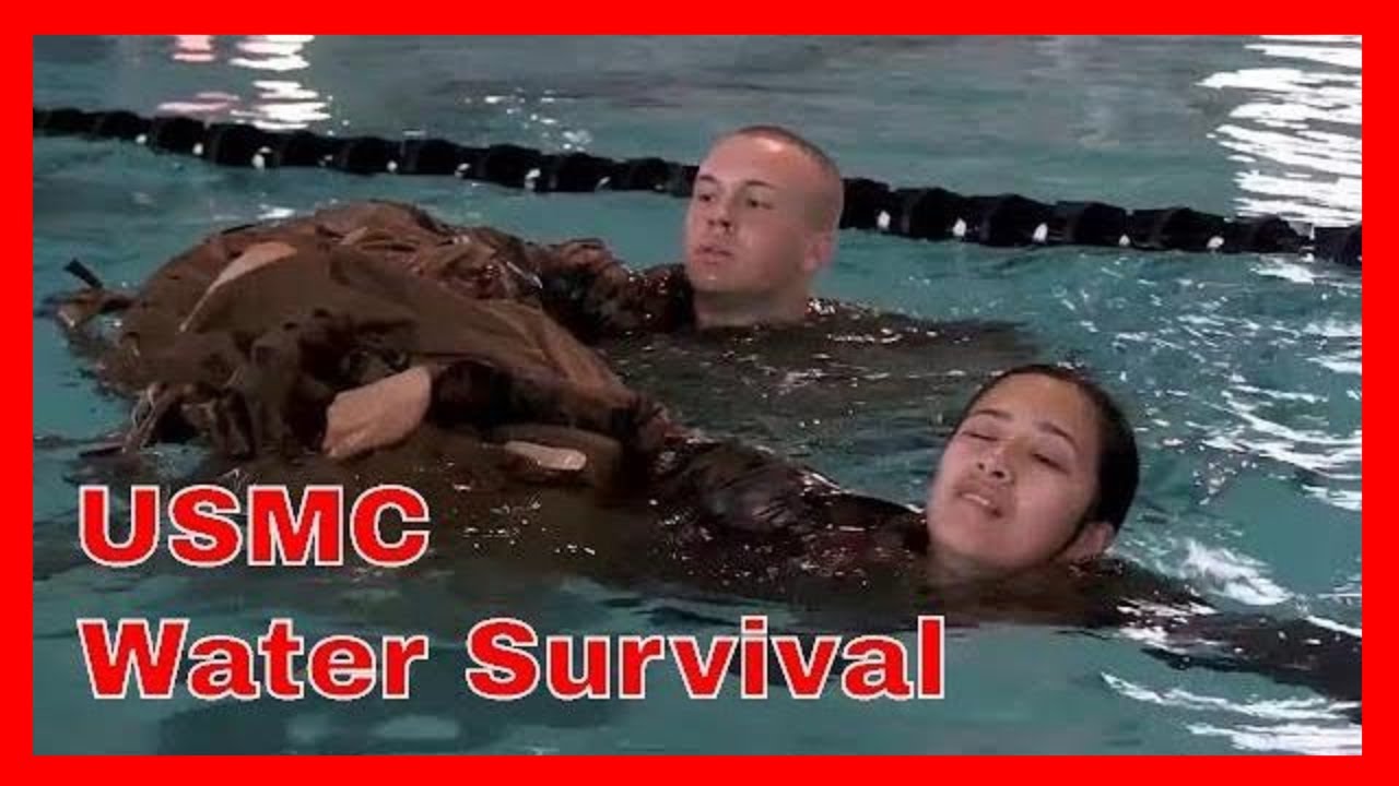 USMC Water Survival | Boot Camp - YouTube