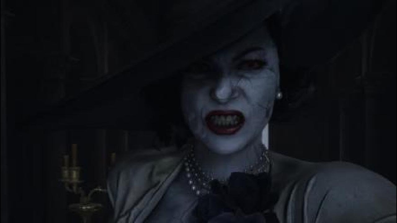 Resident Evil 8 - Lady Dimitrescu Boss Fight - YouTube
