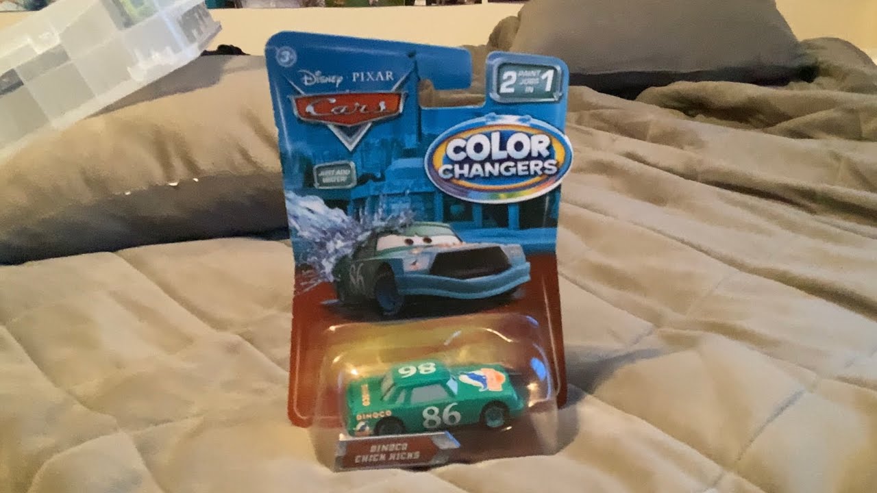 Cars Color Changers Dinico Chick Hicks (rare) - YouTube