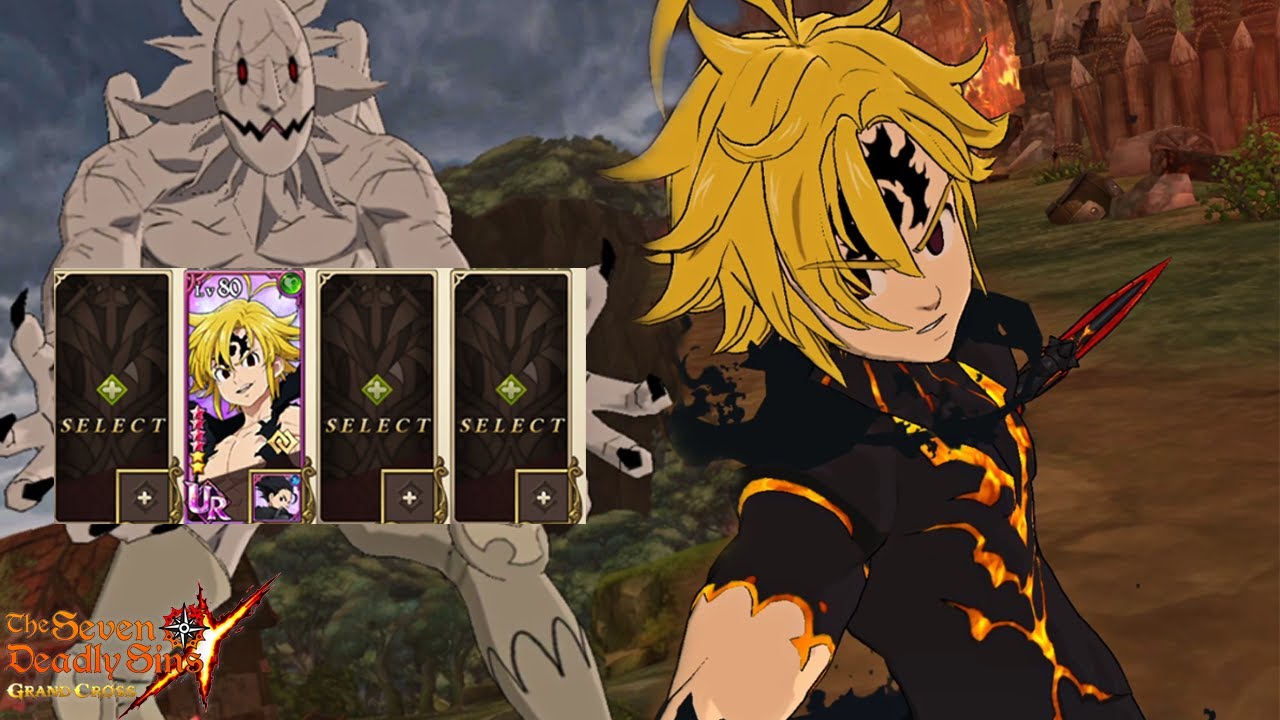 ASSAULT MELIODAS SOLOS GREY DEMON! Seven Deadly Sins: Grand Cross - YouTube