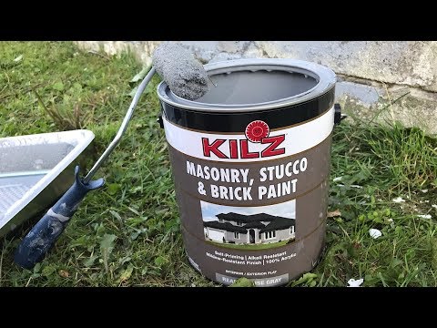 What Is The Best Exterior Paint For Painting Cinder Blocks
