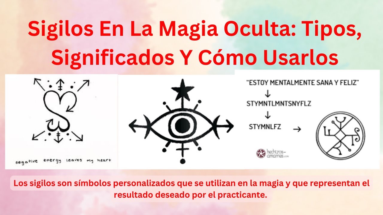 Sigilos En La Magia Oculta: Tipos, Significados Y Cómo Usarlos - YouTube
