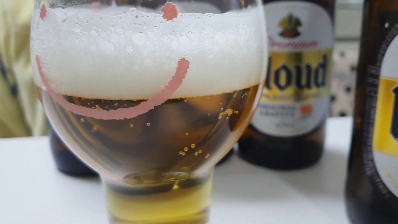 맥주를 컵에 따르는 ASMR(Beer ASMR) - YouTube