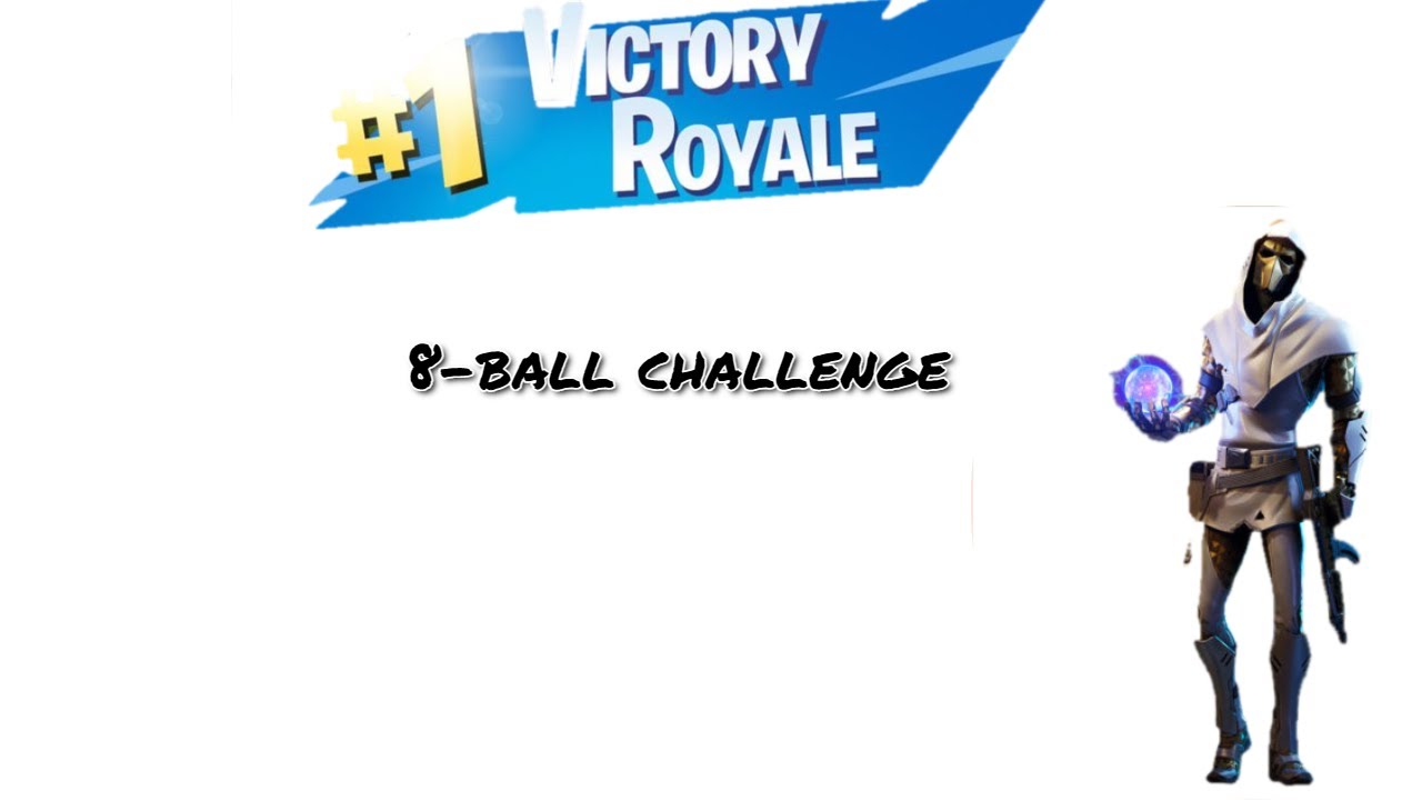 The Magic 8-ball Challenge in Fortnite! (we got a win!) - YouTube