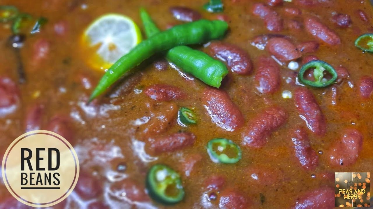 LAL LOBIA RECIPE | RED BEANS CURRY | لال لوبیہ by Peas and Herbs - YouTube