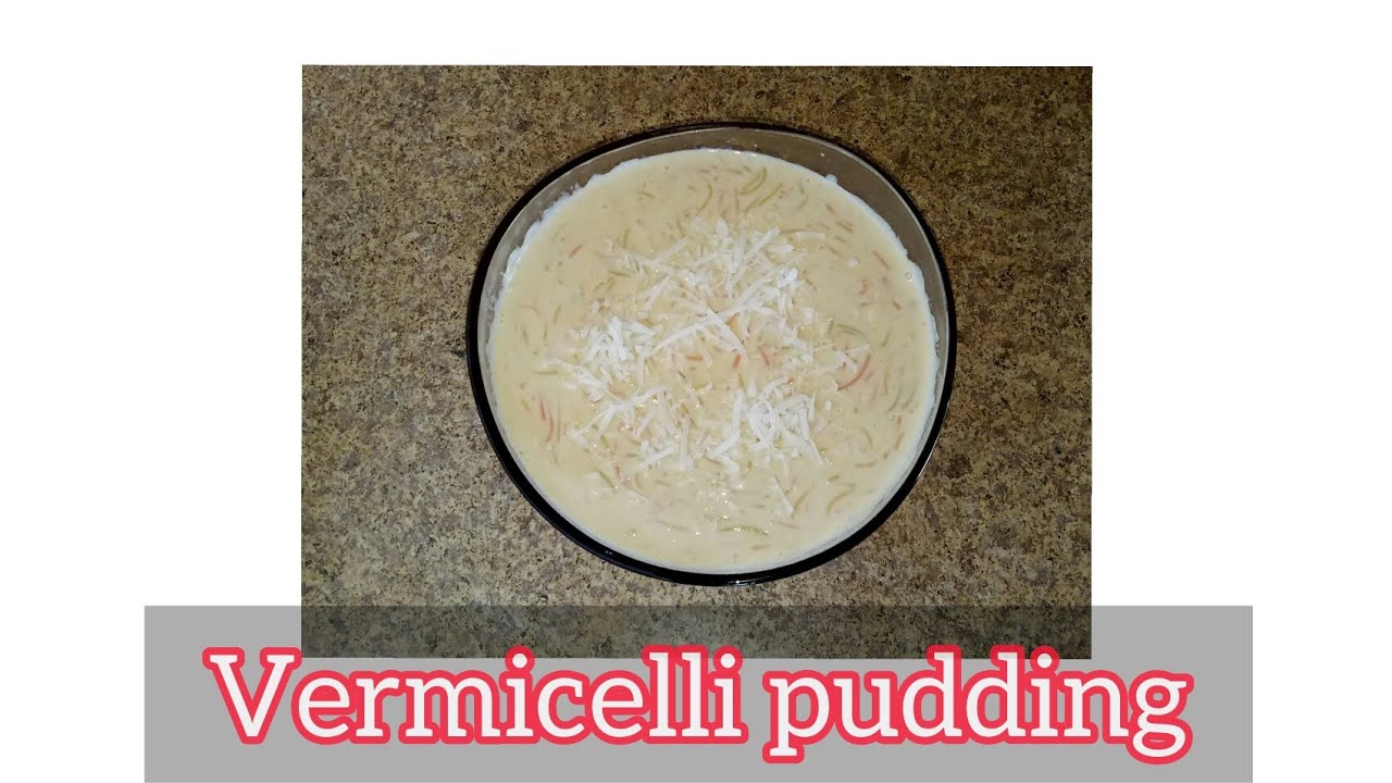 Vermicelli pudding | sweet vermicelli recipe | vermicelli with milk ...