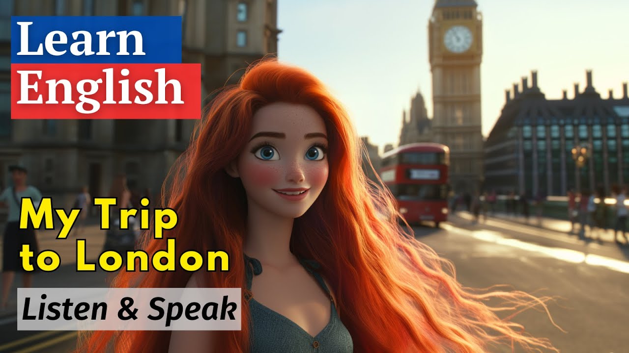 My Trip to London | Improve your English Through Stories | English ...