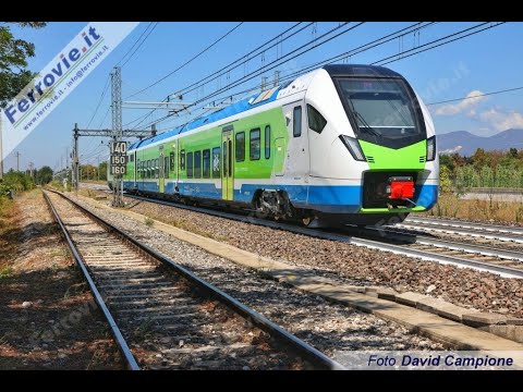 ATR 803 di Trenord in corsa prova - YouTube