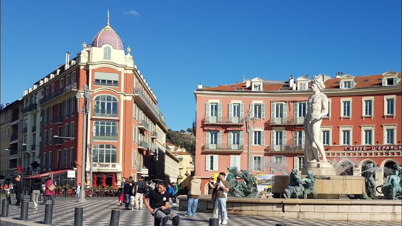 Place Masséna the Historic Square in Nice France is the Most Recognized ...