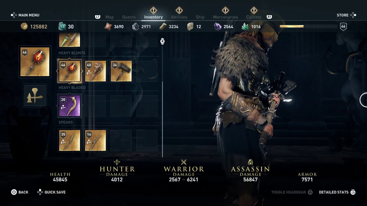 Assassin's Creed Odyssey || Legendary Heavy Blunt || Mallet of ...