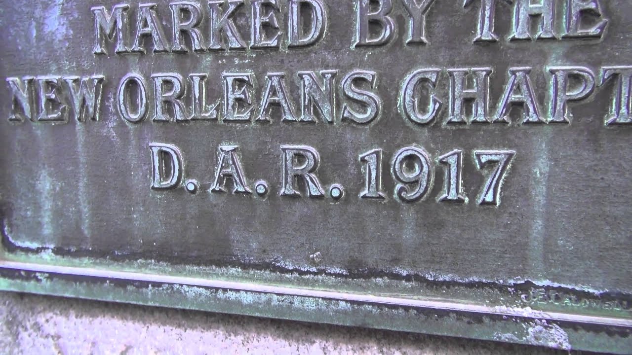 10 31 14 End of the Jefferson Highway Marker New Orleans - YouTube