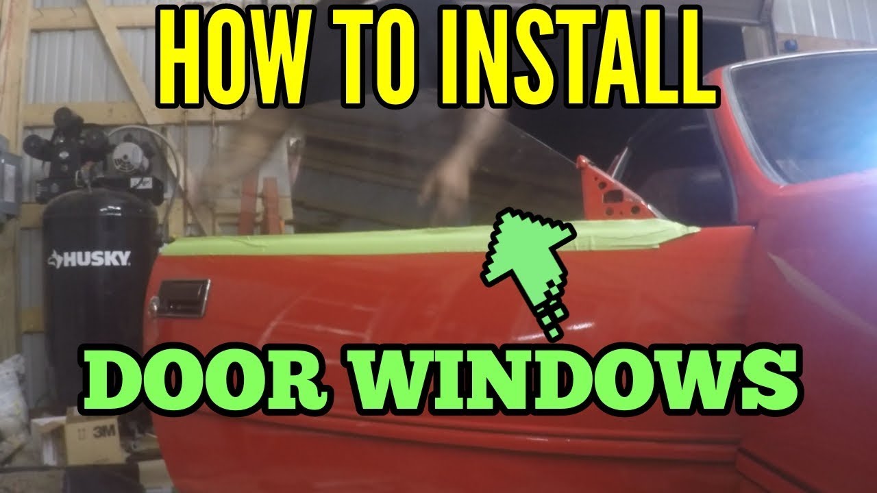 Nissan Z31 Door Asssembly Pt2 Window Installation - YouTube
