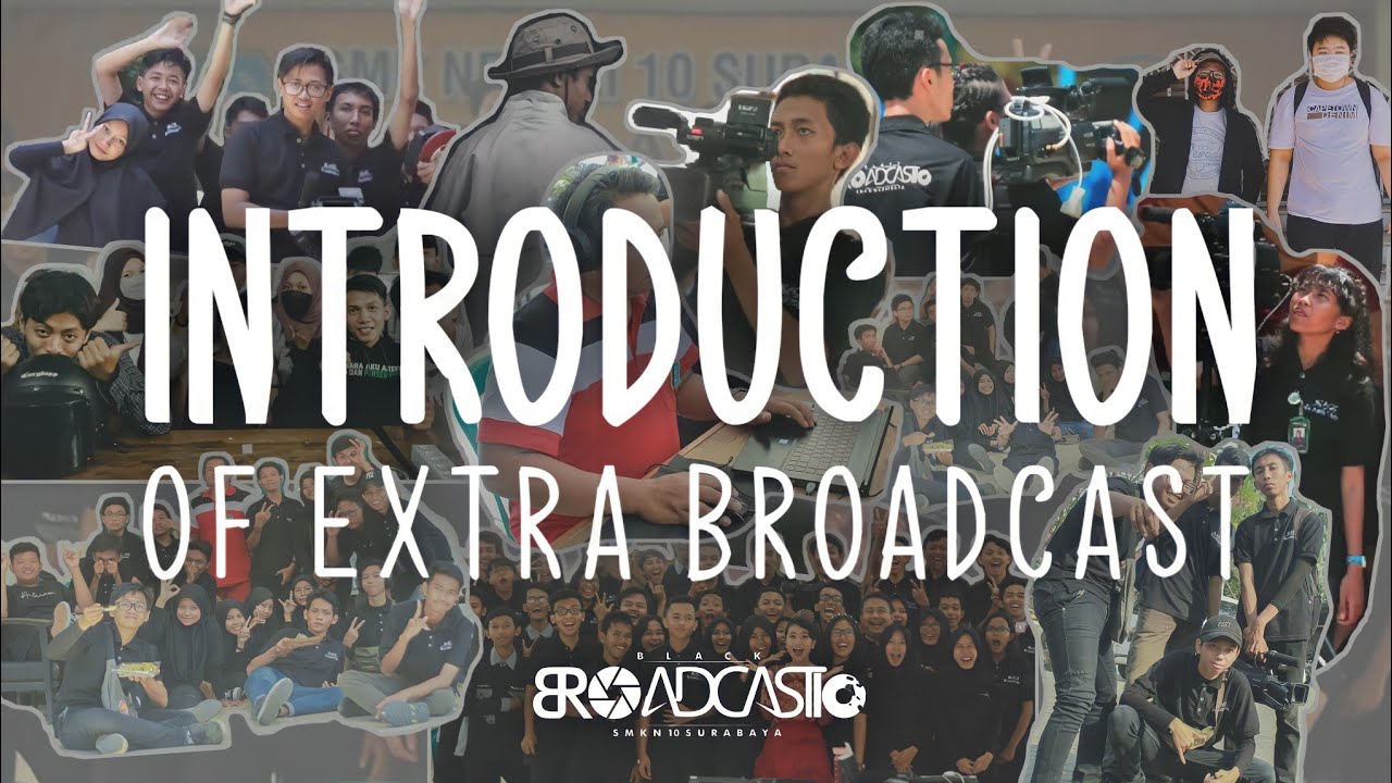 introduction of extra broadcast | broadcast2021 - YouTube