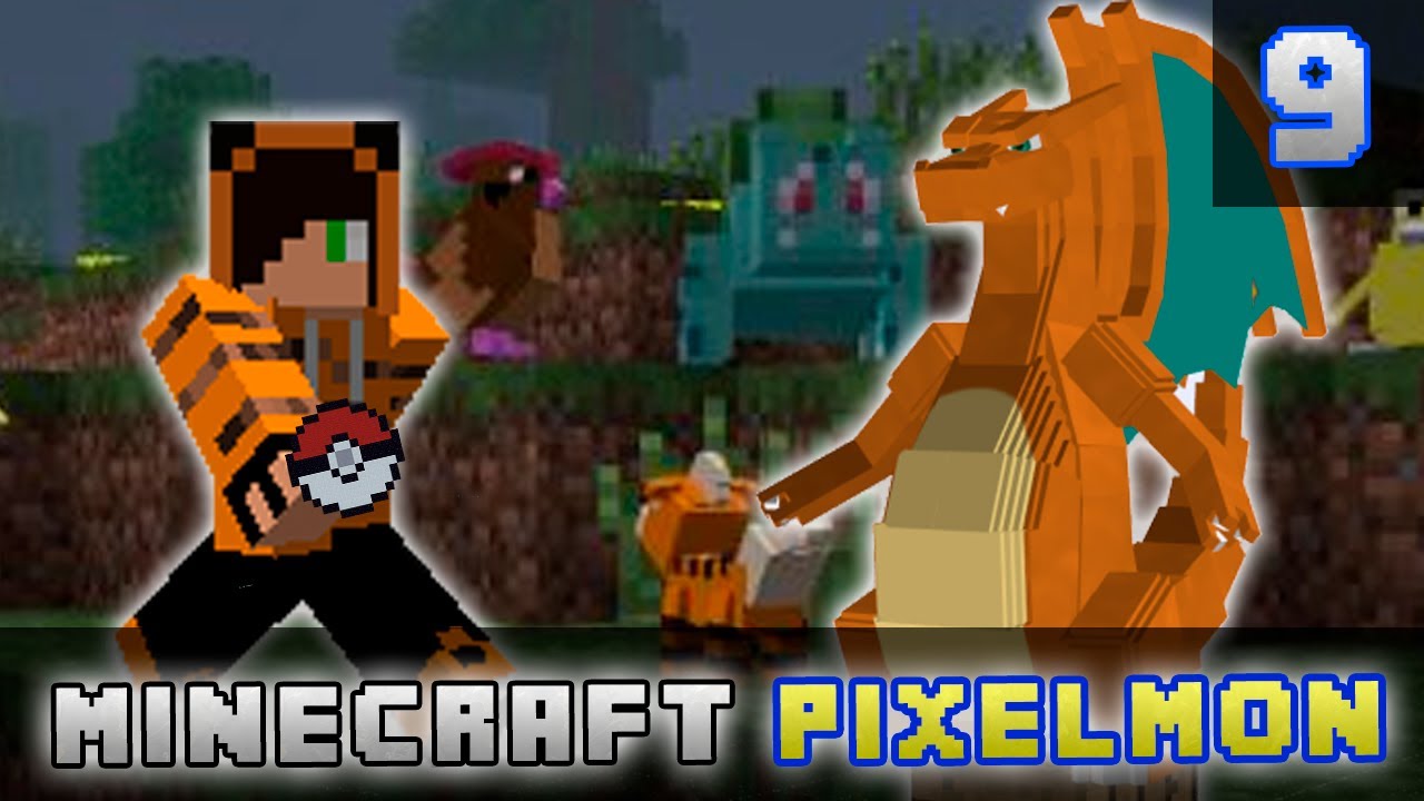 Minecraft Pokemon - Pixelmon Mod - #9 - Charmander Evoluciona - YouTube