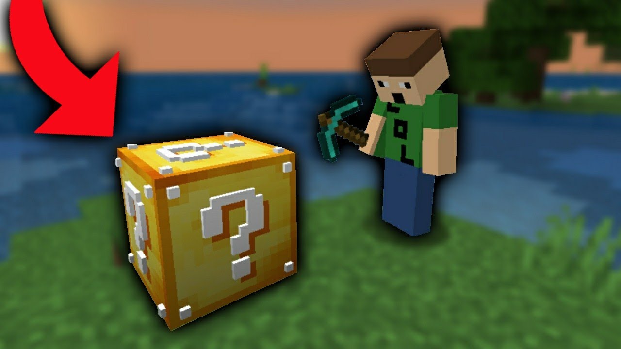Opening Lucky Blocks In Minecraft Bedrock Edition In 2025! - YouTube
