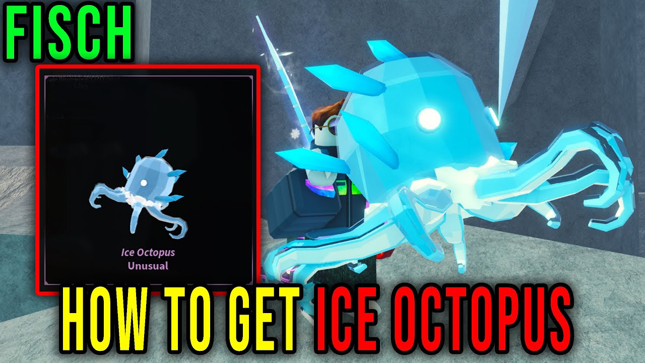 ICE OCTOPUS - HOW TO GET [FISCH] - Roblox - YouTube