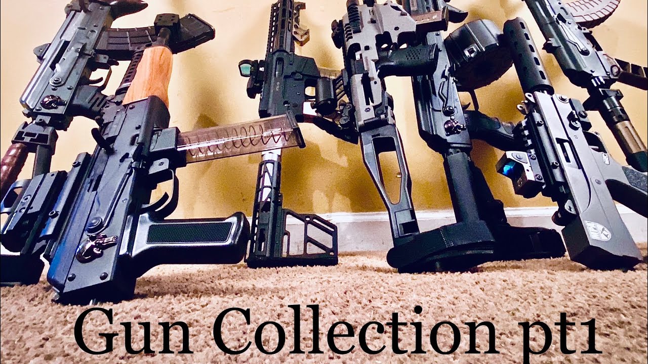 Gun Collection pt1. Micro Draco, Zastava Zpap M92, Komrad 12, NAK9, FX9 ...