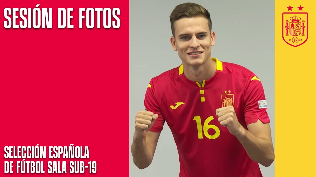 ¡Así han sido las fotos oficiales de la Selección Sub-19 de fútbol sala ...