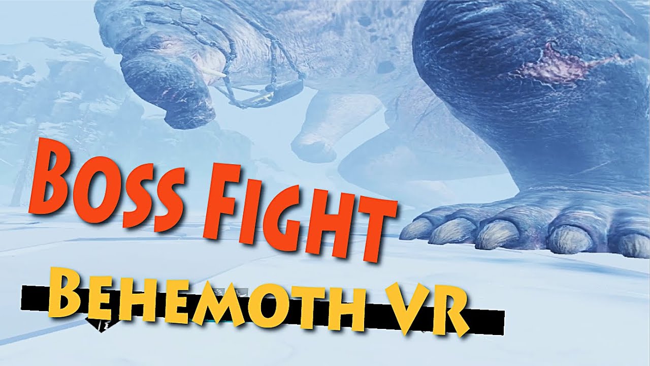 Shacklehide | Behemoth Boss Fight | Behemoth VR (No Commentary) - YouTube