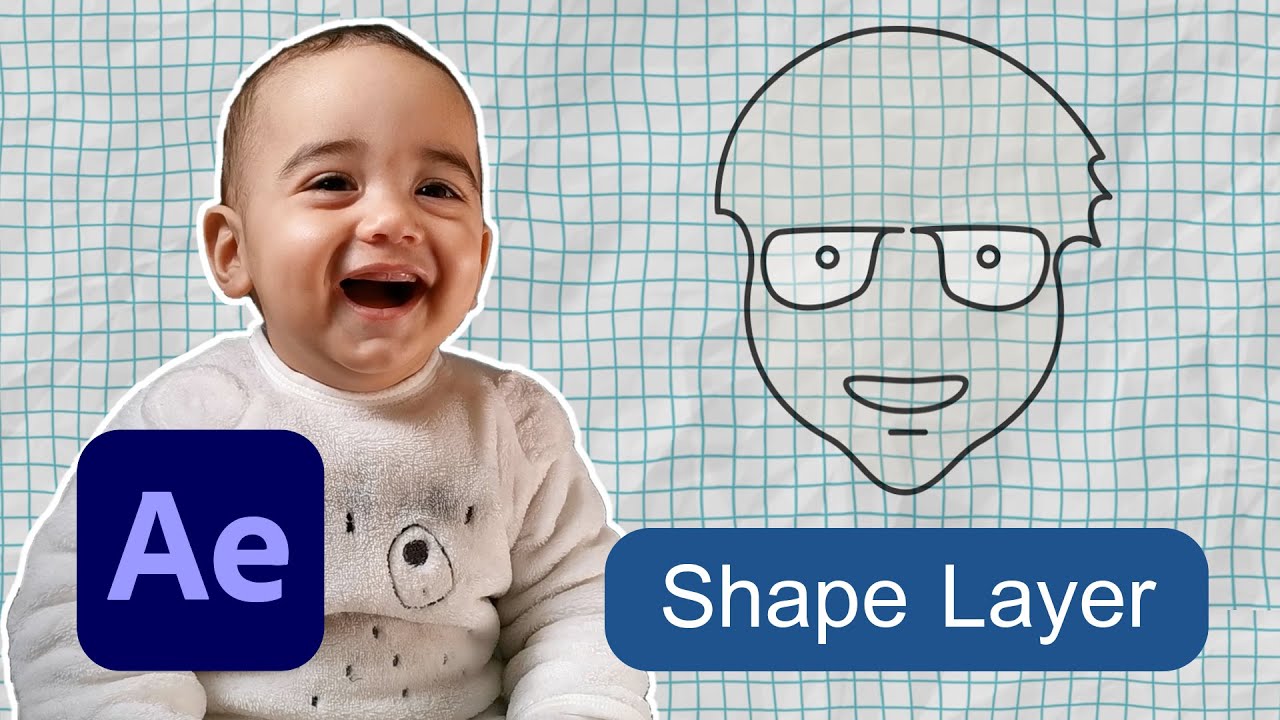 learn how to use shape layer with karam - after effects tutorial - YouTube