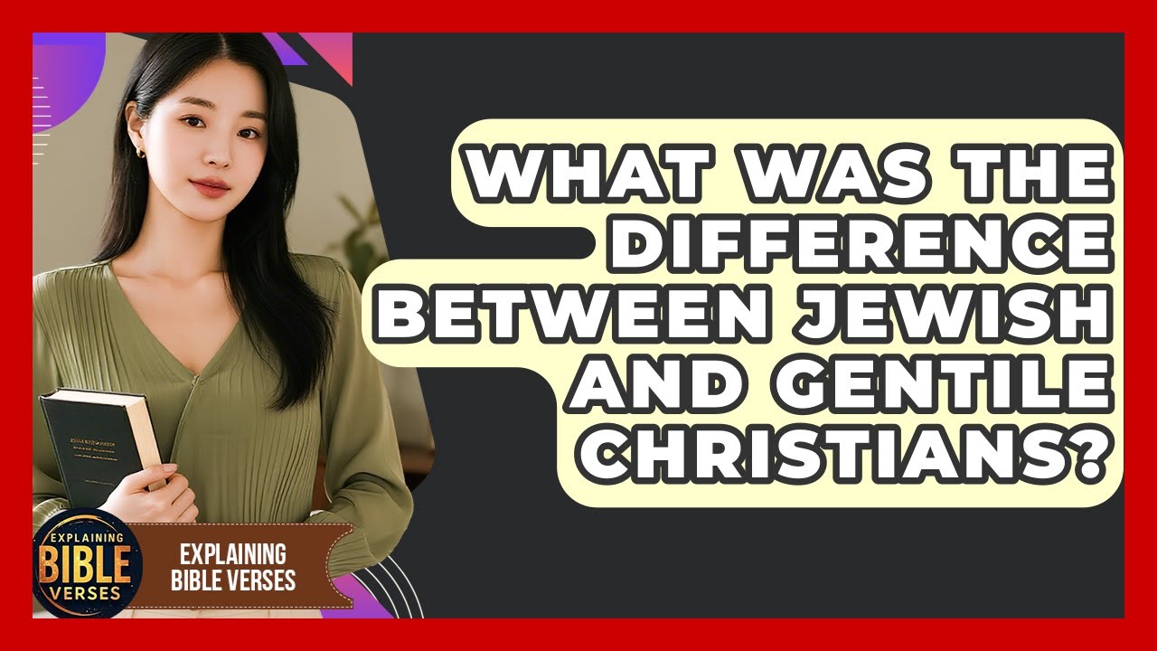What Was The Difference Between Jewish And Gentile Christians ...