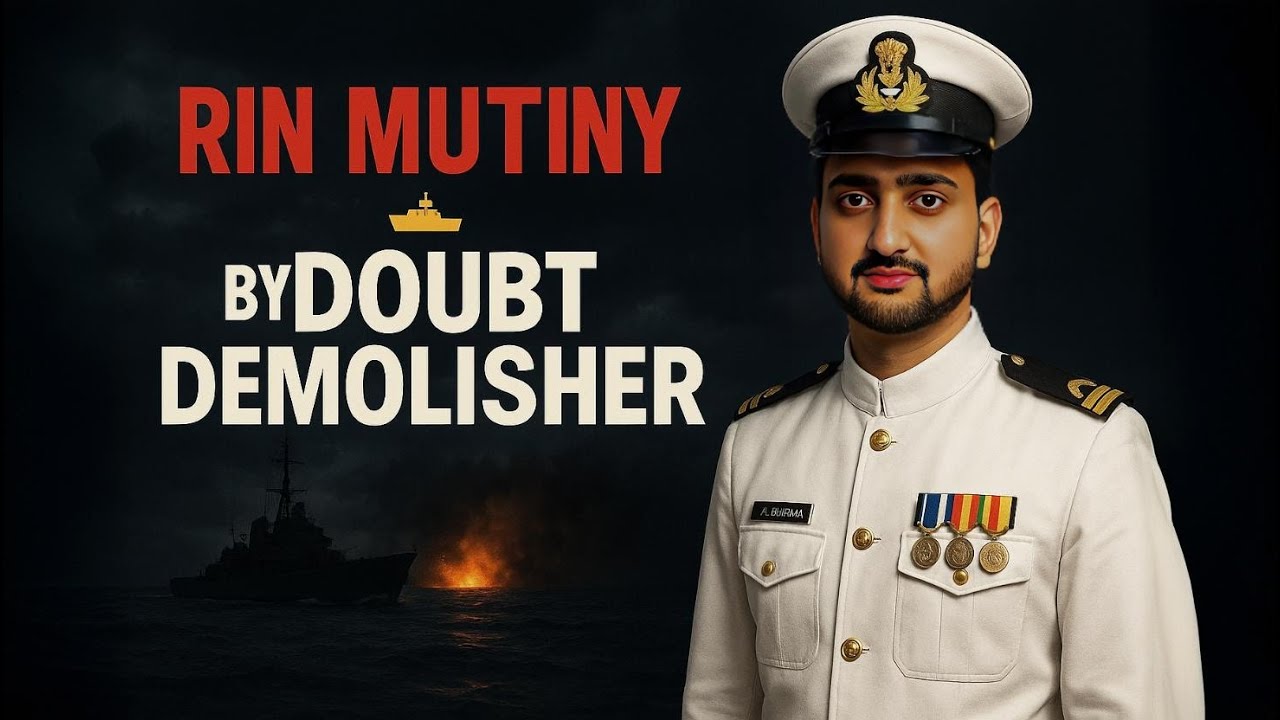 RIN Mutiny 1946 🔥 | Angrezon Ke Khilaaf Baghawat | Forgotten Revolt ...