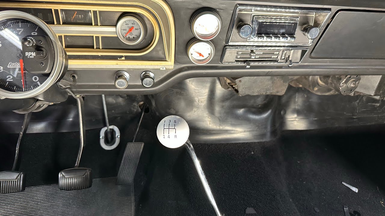 F100 new firewall pad installed - YouTube