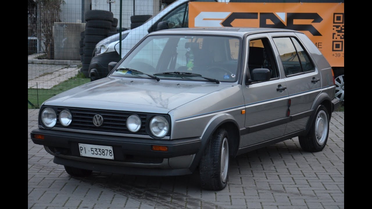 Volkswagen Golf 1600 5 porte Madison - YouTube