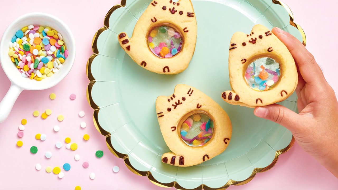 Let's Bake: A Pusheen Cookbook launches today! - YouTube