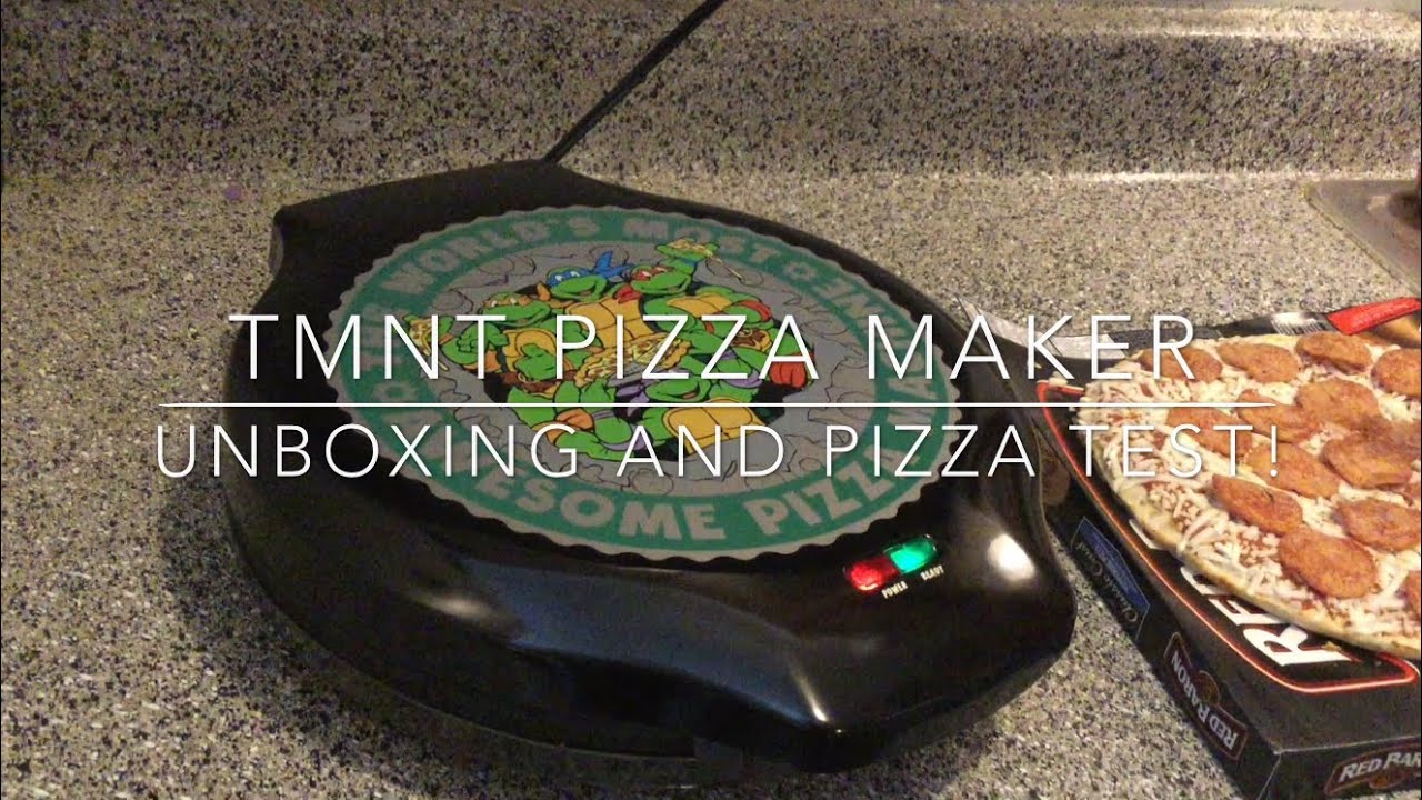Making Pizza! Opening And Testing The Teenage Mutant Ninja Turtle Pizza ...