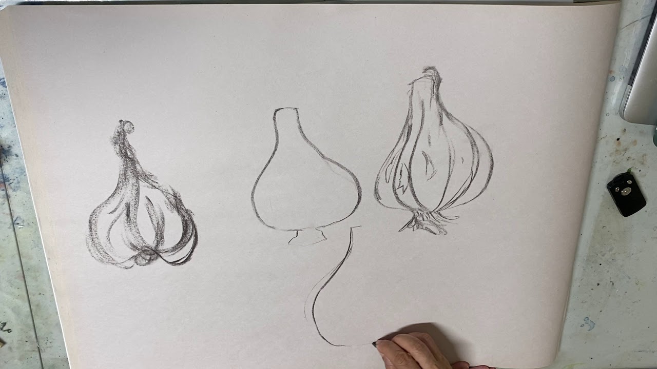 Drawing 1-Gesture Drawing vs Outline Drawing vs Contour line vs implied ...