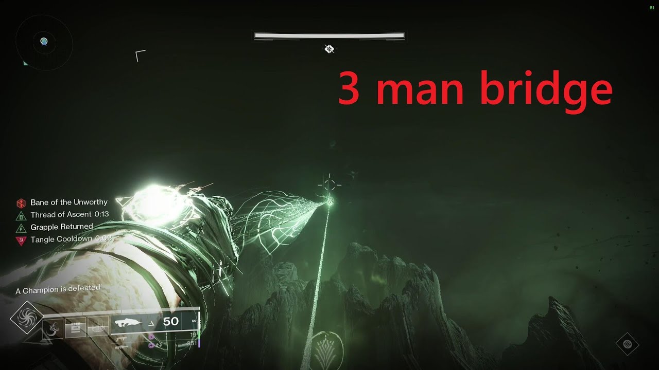 Trio Bridge Encounter (Crota's End) | Destiny 2 - YouTube