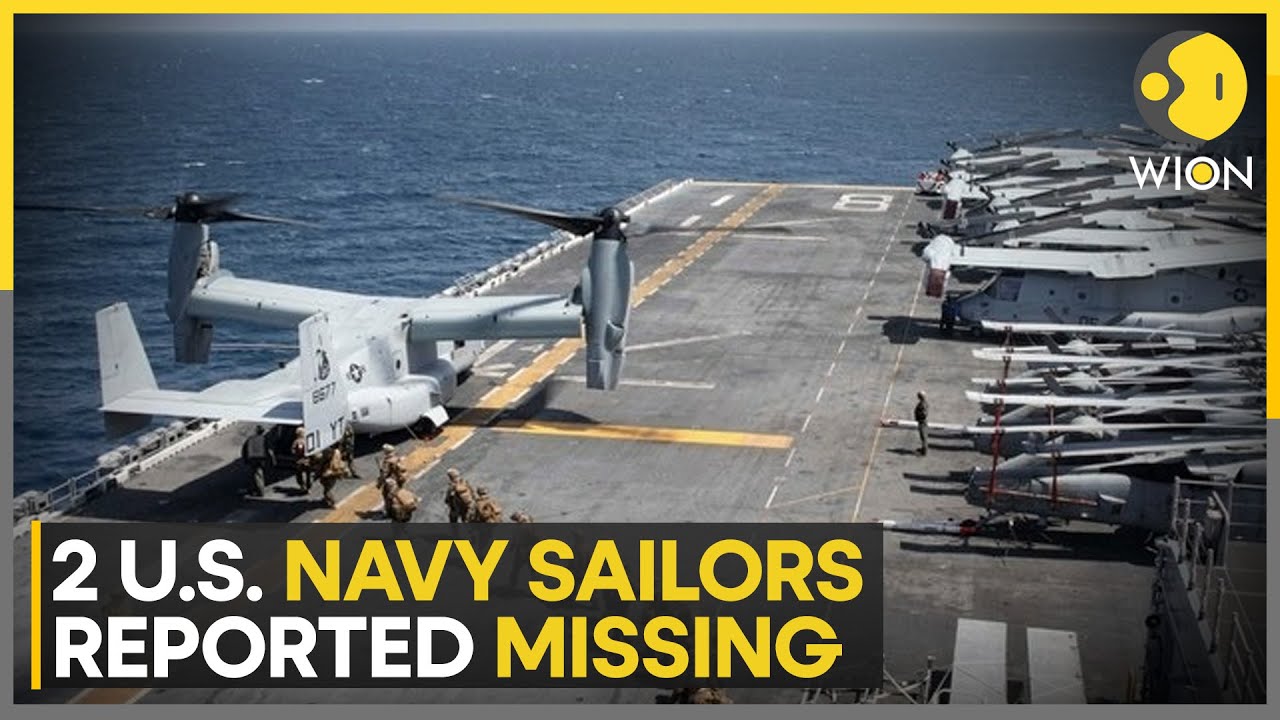 2 US Navy sailors go missing off Somalia coast, search underway | WION ...