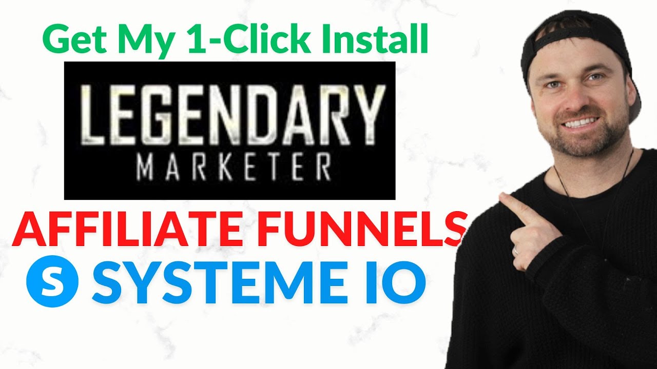 Free Legendary Marketer Affiliate Funnels built in Systeme io - YouTube