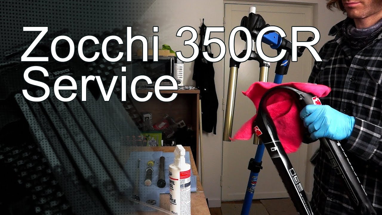 Marzocchi 350CR Fork Service - Strip Down & Oil Change - YouTube