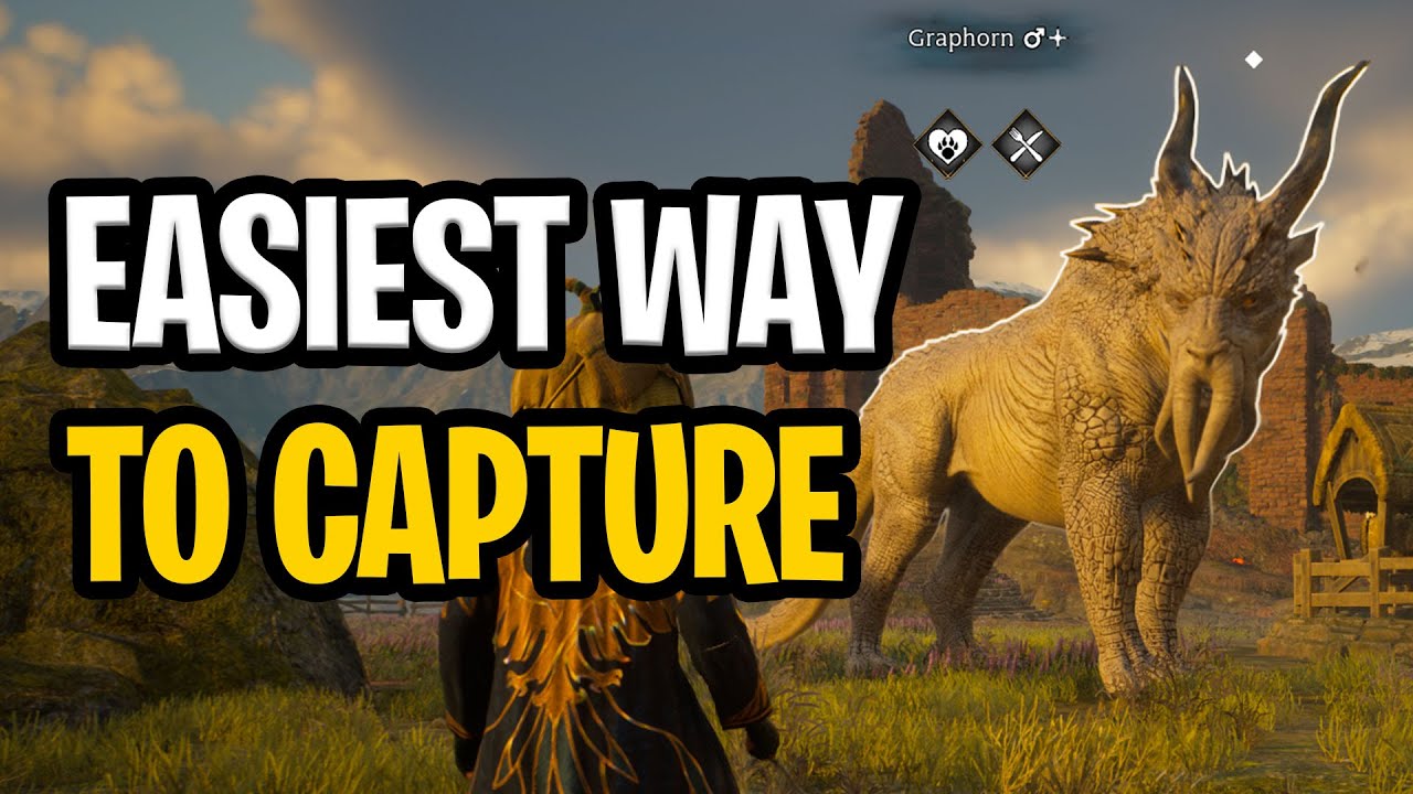 Hogwarts Legacy Easiest way to capture Graphorn & Location - YouTube