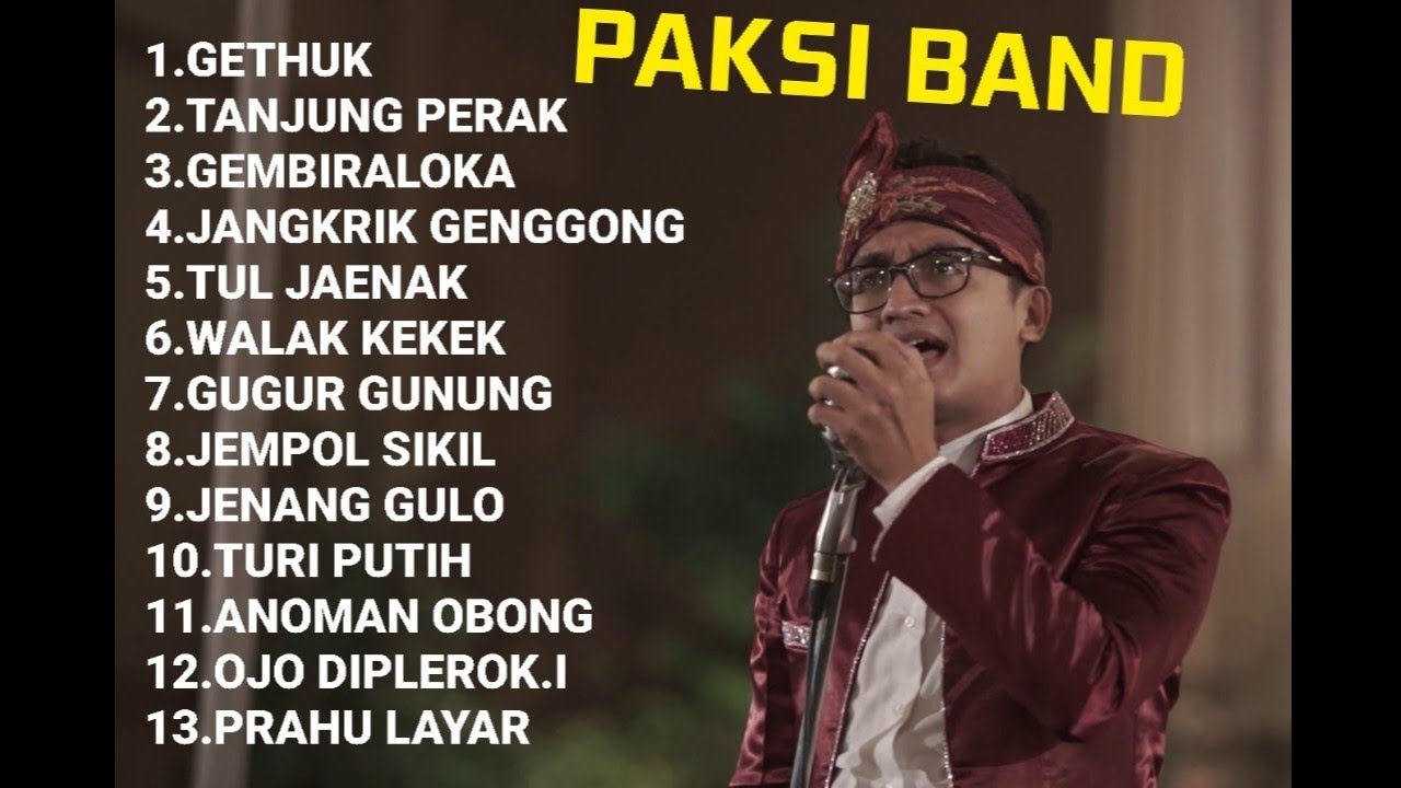 KUMPULAN LAGU KERONCONG MODERN JAWA BY PAKSI BAND-BEBAS IKLAN - YouTube