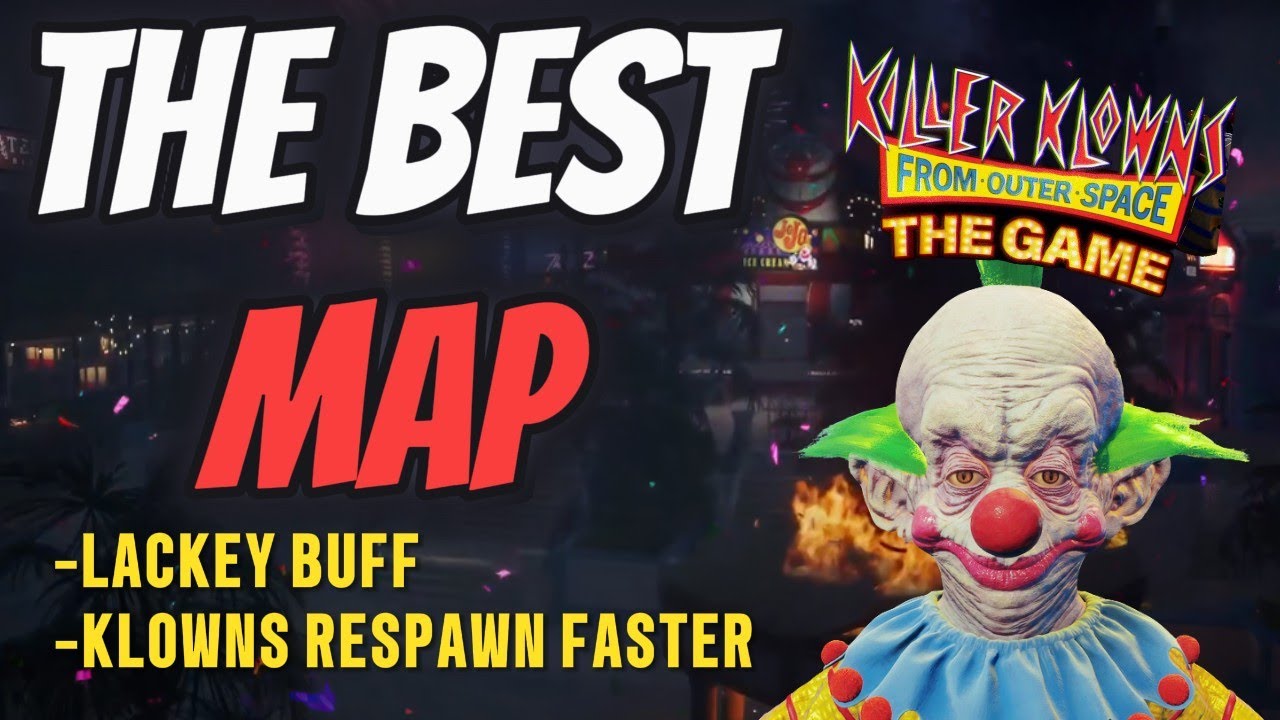 MALL map Reveal 1.6 PATCH killer klowns from outer space: game - YouTube