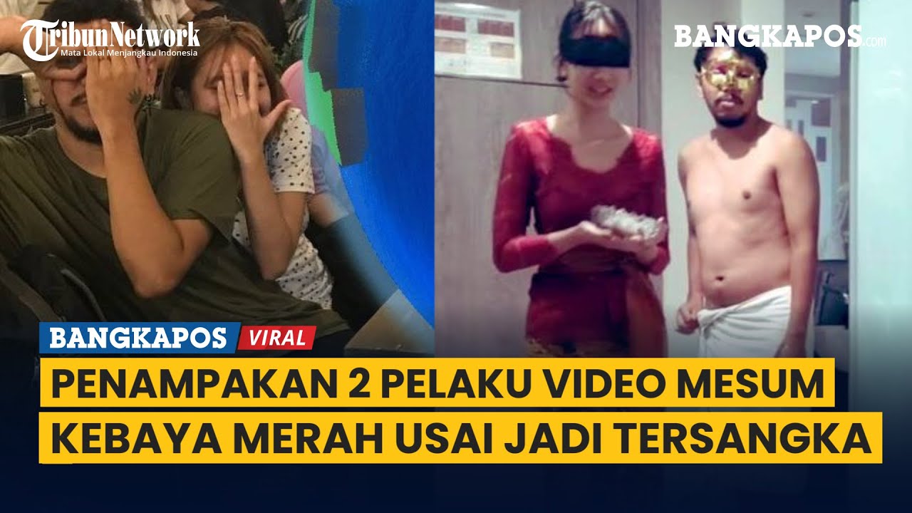 Penampakan 2 Pelaku video Mesum, Netizen: Kemarin Kebaya Merah Sekarang Berbaju Oren - YouTube