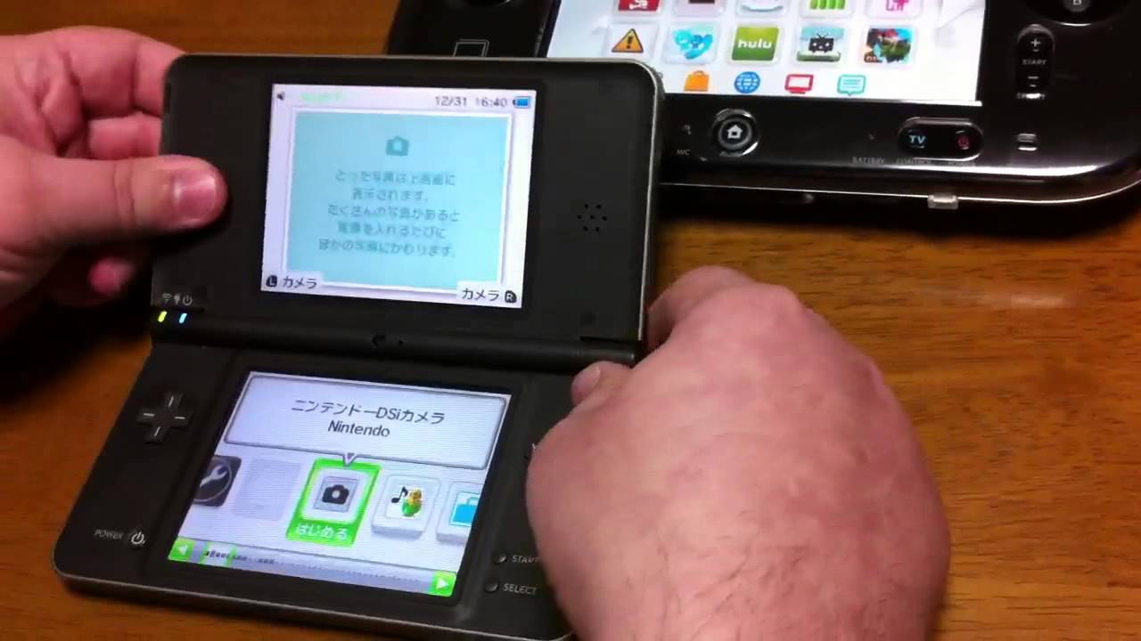 Wii U GAMEPAD E DSI XL VIDEO COMPARATIVO BY JUNIOR FERREIRA - YouTube